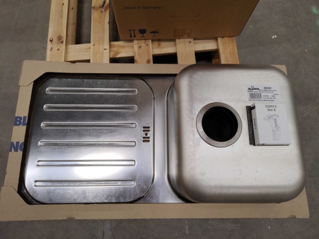 Sink - Blanco Flex Pro 45 S, Stainless steel - PS Auction - We value ...