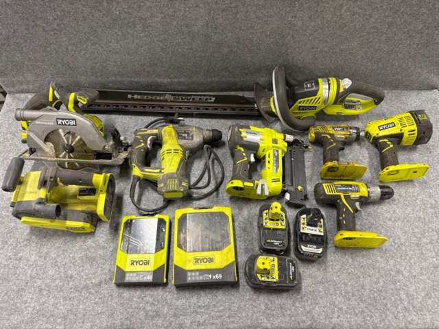 Ryobi machines - PS Auction - We value the future - Largest in net auctions