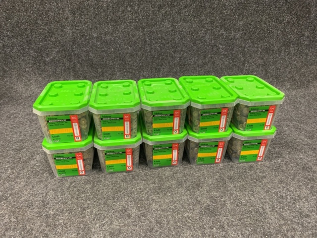 10 pcs Packs Wood Screw 6.0x90mm, Essve - PS Auction - We value the ...