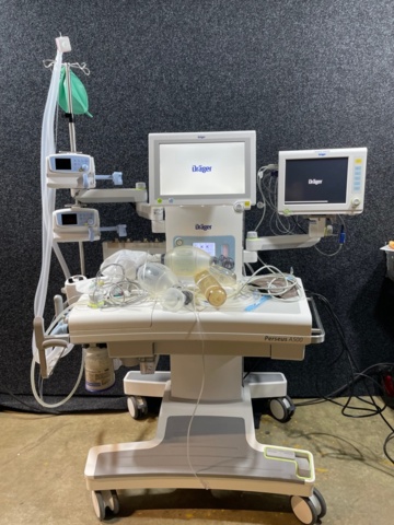 Anesthesia workstation - Dräger Perseus A500 -2022 - PS Auction - We ...