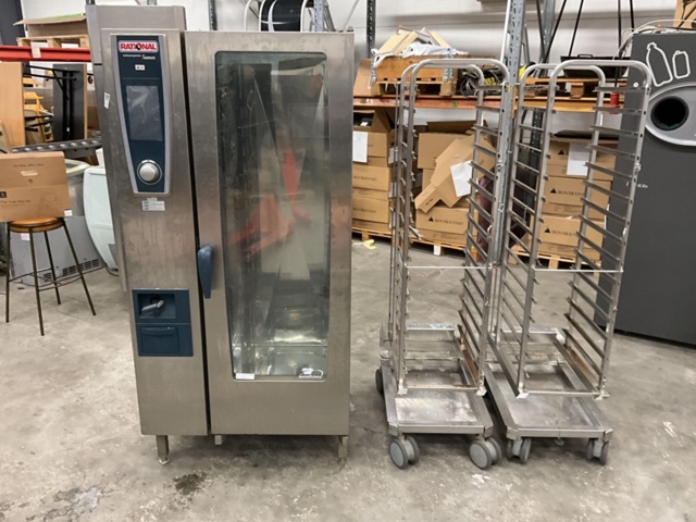 Rational ugn Selfcooking center 201 WE med dubbla vagnar - Auktioner ...