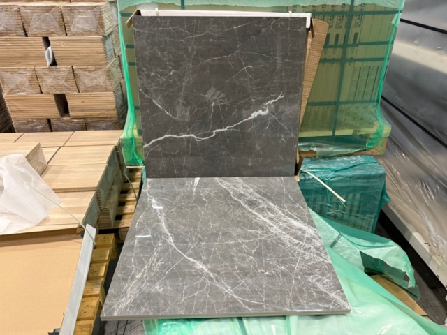 Dark Marble granite ceramic 50 square meters, 60x60 cm - PS Auction ...
