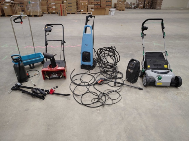 Garden and machine package, 7 pcs - Gardena, Hurricane, Kew, CoTech ...
