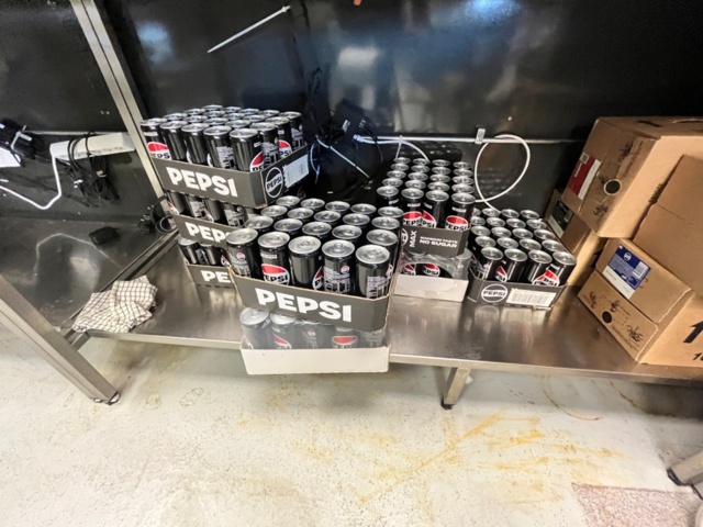 Drinks - Pepsi cans and mixer for drinking fountain - PS Auction - We ...