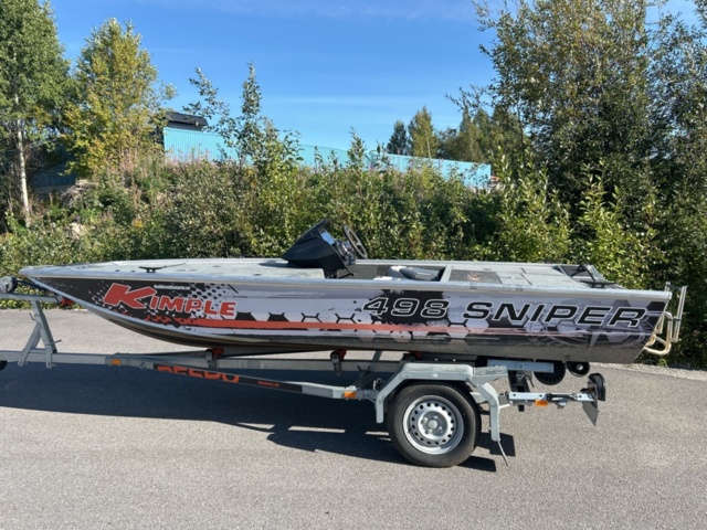 Aluminum boat Kimple 498 Sniper - PS Auction - We value the future ...