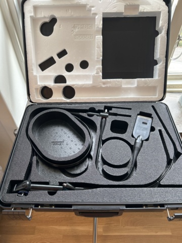 Flexible cystoscope Olympus CYF-VH with accessories in transport case ...