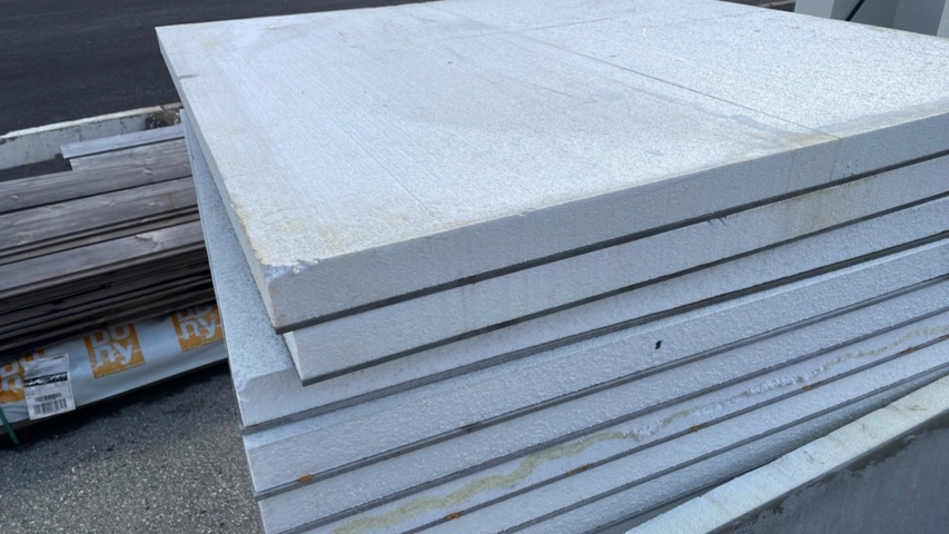 Cellular plastic board with fiber cement, 27 pcs. - PS Auction - We ...