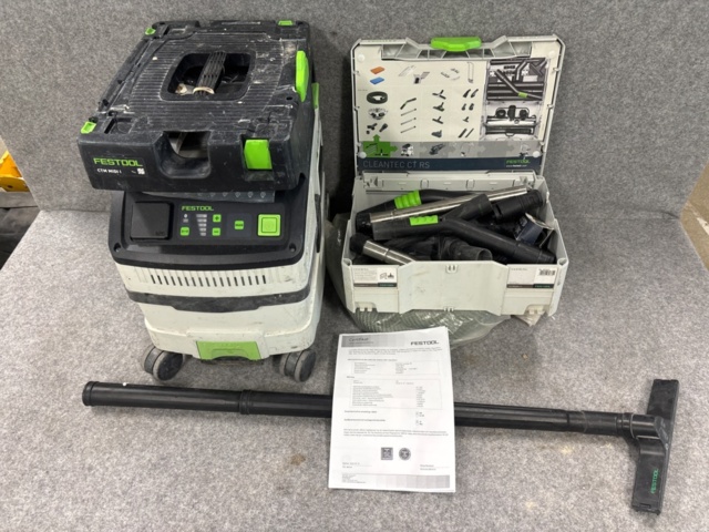 Festool vacuum cleaner CTM Midi 1 with accessories - PS Auction - We ...