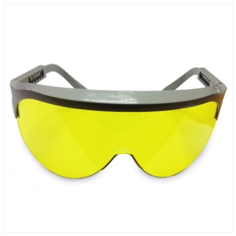 Milano safety glasses with amber lens - MEGA PACK 100 PIECES (ref. C ...
