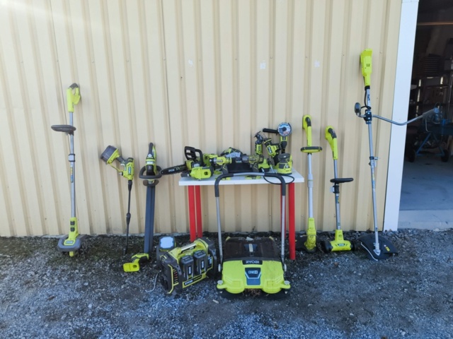 Large Ryobi package - PS Auction - We value the future - Largest in net ...