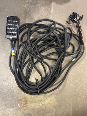 Multikabel 16/4 ca 28 meter - Leem Pro-Stage Station LS-20 - Auktioner ...