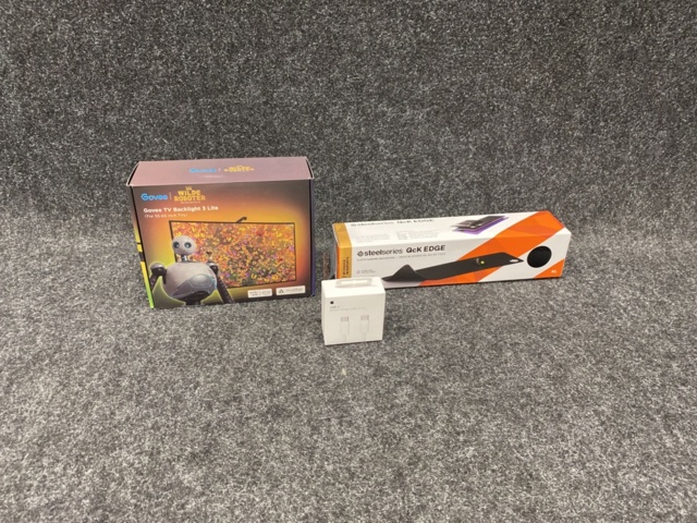 Govee TV Backlite 3 Lite, Gaming mouse pad & USB-C cable - PS Auction ...