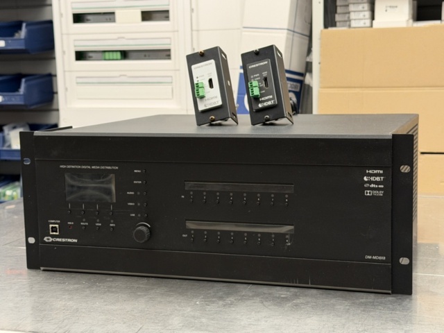 HDMI/DM Matrix Switch - Crestron DM-MD8X8 - PS Auction - We value the ...
