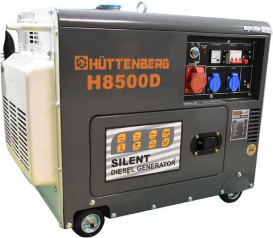 Diesel generator H8500D / 19 hp / 10 kW - PS Auction - We value the ...
