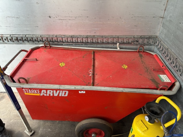 Container trolley Starke Arvid with lid - PS Auction - We value the ...