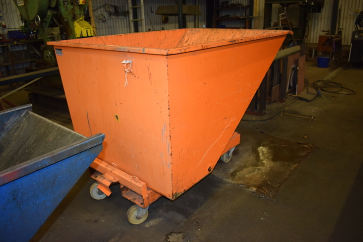 Garbage container/tip container on wheels - PS Auction - We value the ...