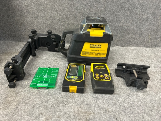 Rotation laser with accessories - Stanley FatMax RL HVPW-G - PS Auction ...