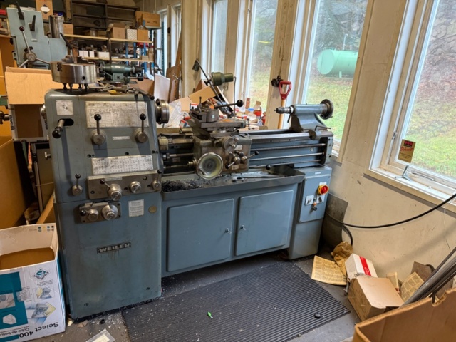 Weiler support lathe with accessories - PS Auction - We value the ...