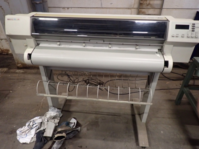Large format printer - HP DesignJet 750C Plus - PS Auction - We value ...