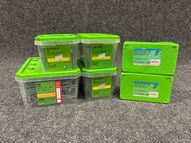 6 pcs Packs Nail, banded dyckert & dyckert, Essve - PS Auction - We ...