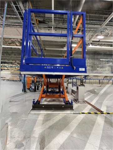 Fixed work platform for industrial environment – EDMO LIFT 1 piece - PS ...