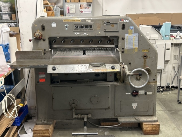 Cutting machine - Schneider Senator 78, -1956 - PS Auction - We value ...